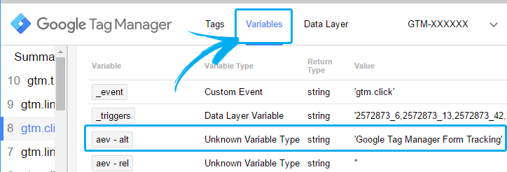 Auto-Event Variable In Google Tag Manager - What is it? - Analytics Mania