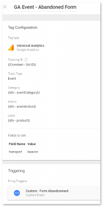 Form Abandonment Tracking With Google Tag Manager - Analytics Mania