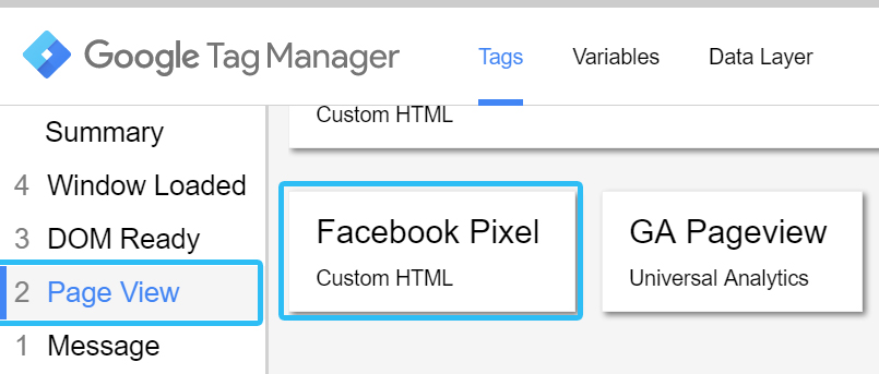 How to Install the New Facebook Pixel with Google Tag Manager - Analytics Mania