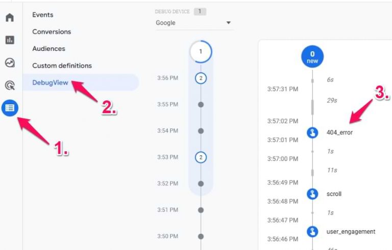 Track and View 404 Errors with Google Analytics 4