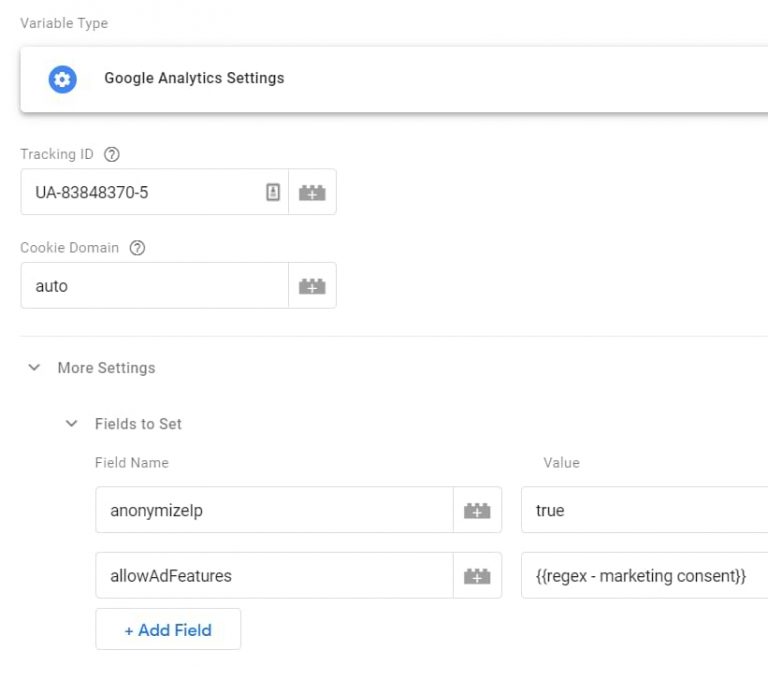 Google Analytics Settings Variable in Google Tag Manager - Analytics Mania