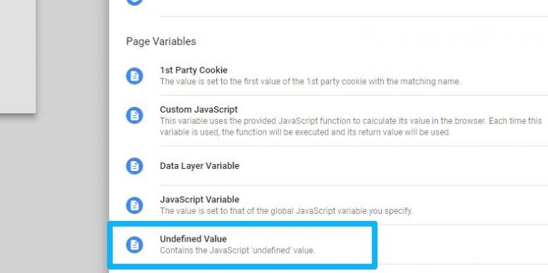 Undefined Variable in Google Tag Manager - Analytics Mania