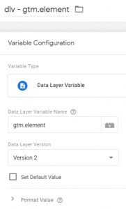 Click Element Variable in Google Tag Manager - Analytics Mania