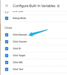 Click Element Variable in Google Tag Manager - Analytics Mania