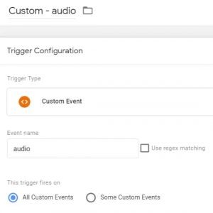 How to Track HTML5 Audio Player with Google Tag Manager and GA