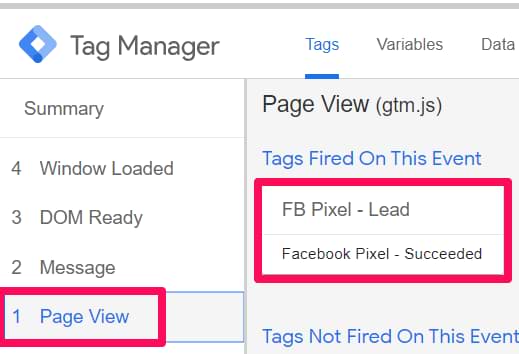 Facebook Conversion Tracking With Google Tag Manager - Analytics Mania