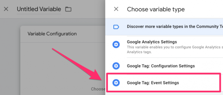 Google Analytics 4 Settings Variables in Google Tag Manager - Analytics ...