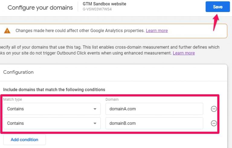 Cross-domain tracking in Google Analytics 4 - Analytics Mania