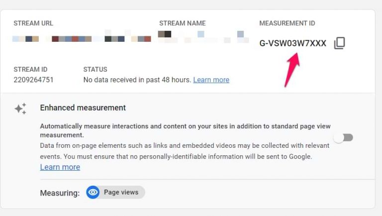 How to find Google Analytics Tracking ID?