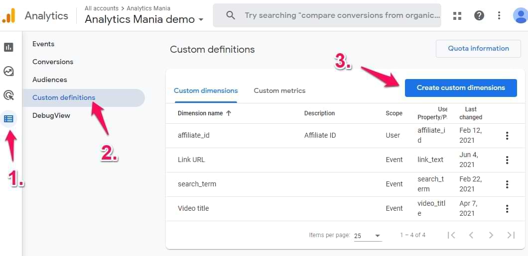 How to Track Custom Events with Google Analytics 4 - Analytics Mania