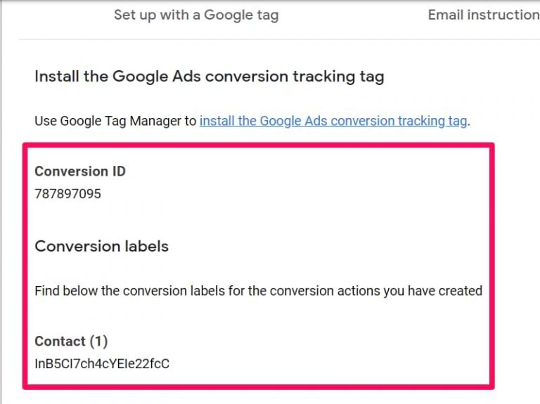 Google Ads Conversion Tracking with Google Tag Manager