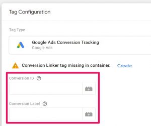 Google Ads Conversion Tracking with Google Tag Manager
