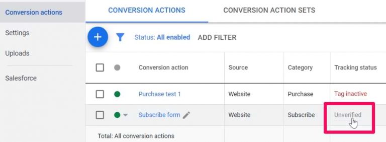 Google Ads Conversion Tracking with Google Tag Manager