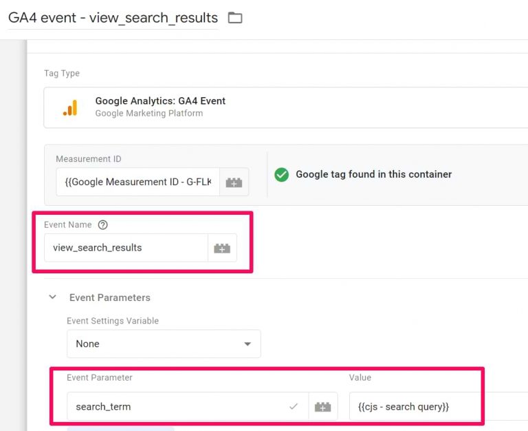 Track Site Search with Google Analytics 4 (GA4) and Google Tag Manager
