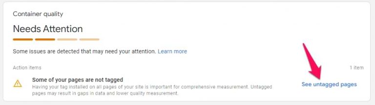 (Solved) "Some of your pages are not tagged" warning in Google Tag ...
